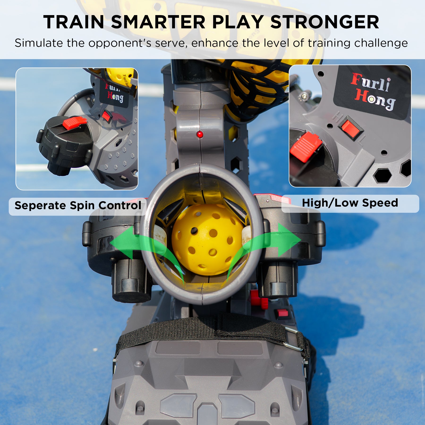 Furlihong 3802PBH Pickleball Machine – furlihong